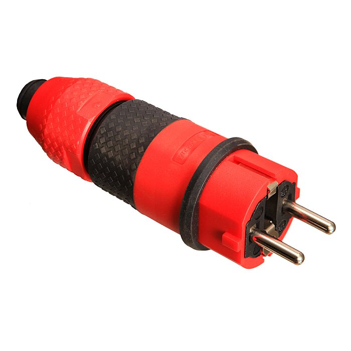 as - Schwabe 62233 SCHUKOultra Pro Stecker rot/schwarz 4011160622335 ...