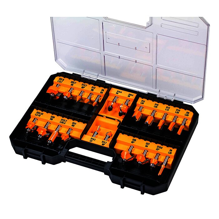 DeWalt Fraeser-Set 22-tlg DT90017-QZ 5035048538654 5035048538654-211 ...