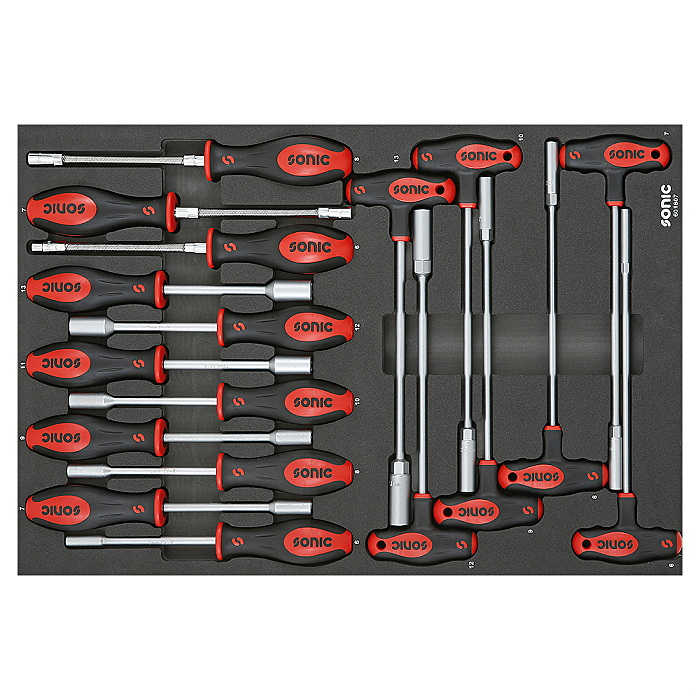 Sonic SFS Steckschlüssel und Kugelinnensechskant-Satz 18-teilig 601807 ...