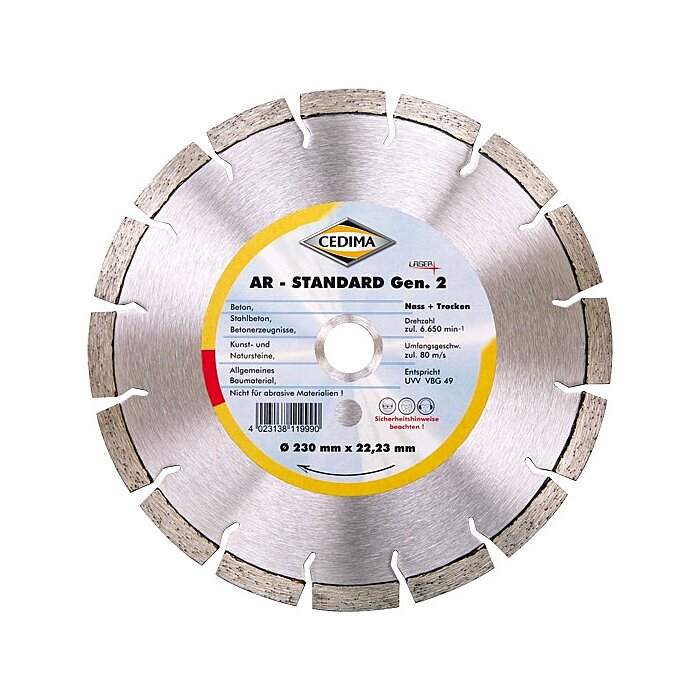 Cedima 350mm AR-Standard Generation 2 25,4, 20mm 3,2 x 10 x 40mm ...