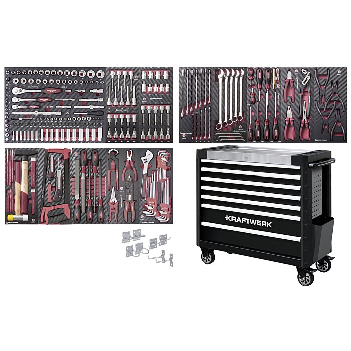 Kraftwerk Werkstattwagen P407L, EVA, 273-tlg. 102.410.524 7612206125833 ...