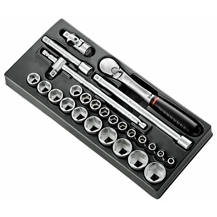 FACOM Modul - Steckschluessel 1/2Z, 26-tlg MOD.SL161-46 3662424066993 ...