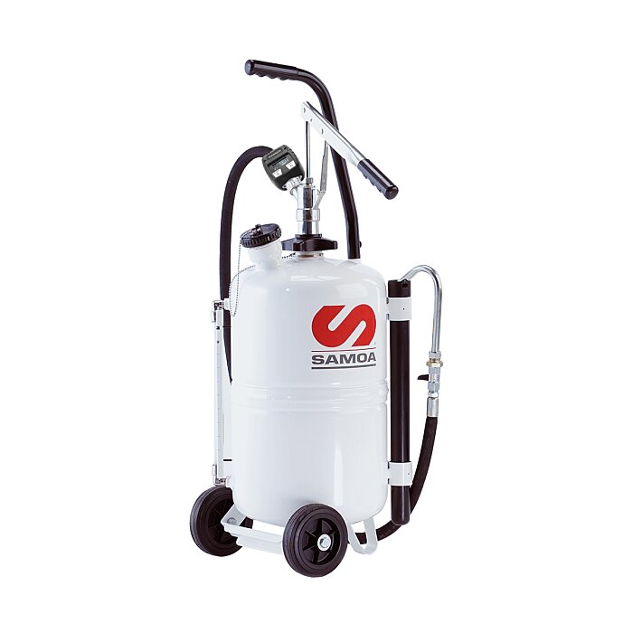 Samoa Ölabgabegerät DAZ-25 mobil m.Pumpe, Zähler, 1,5m Schlauch 325010 ...