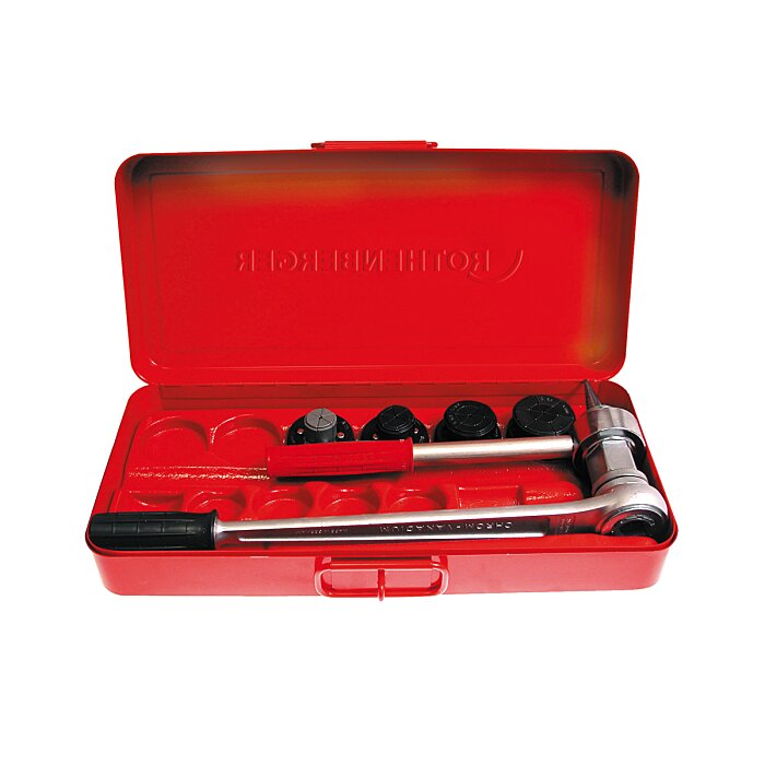 Rothenberger Expander-Set A0, 35-42-54-64mm, mit Ratsche 11400 ...