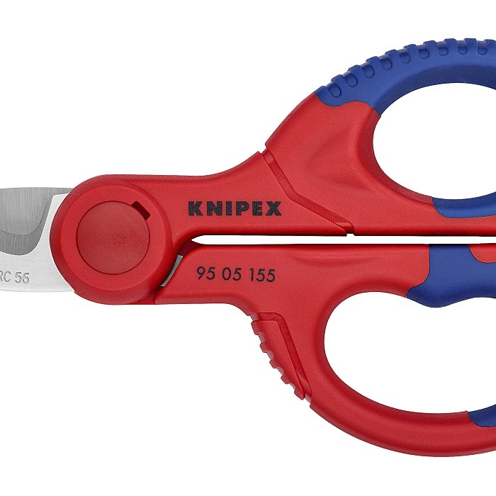 Knipex Electricians' Shears with multi-component grips, fibreglass ...