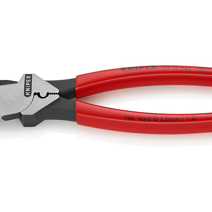 Knipex Lineman s Pliers black atramentized 240mm 09 11 240 4003773071952 4003773071952 51 ToolTeam T 9873