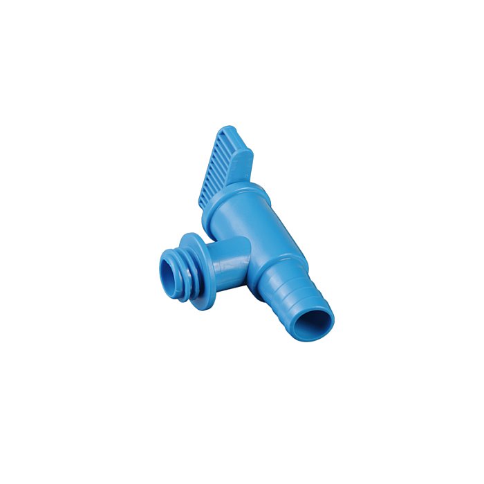 Hünersdorff Ablasshahn ECO mit Breitgewinde 22 mm,für Kanister, blau ...