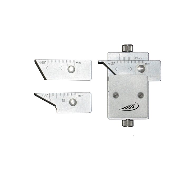 Helios-Preisser Fasenmessgerät mit auswechselbarer Messschiene für 30 ...