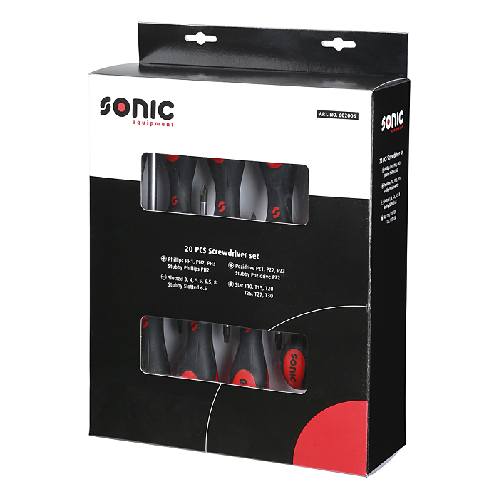 Sonic Screwdriver set, 20 pieces 602006 4715898526285 4715898526285 ...