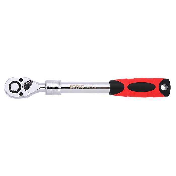 Sonic Extendable ratchet 1/2’’ 72 teeth 7120303 4712364657436 4712364657436-2260 ToolTeam T-102457