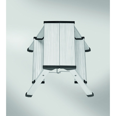 Hailo L90 Stepke Doppelstufen-Klapptritt 2x2 Stufen 4321-001 ...