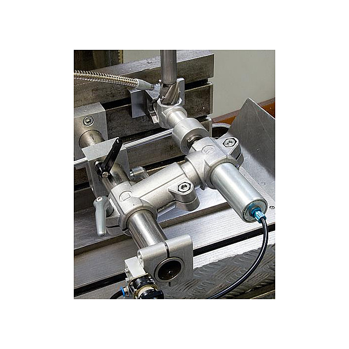 KIPP Rohrverbinder mit Flansch M=50 G=35 L=41 Aluminium, für rundrohre ...