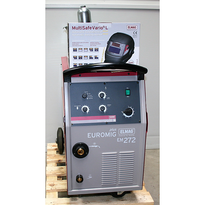 ELMAG Schutzgas-Schweißgerät EUROMIG plus 272 - Set komplett V-00228 ...