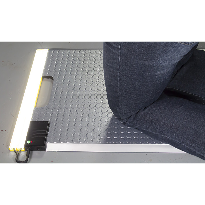 ERGOMAT Portable LED Kneeling Ergomat Stainless LED-INDPortable-STL ...