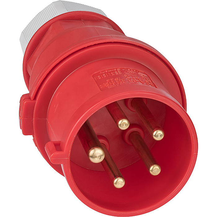 Brennenstuhl CEE Verlängerungskabel IP44 (25m Kabel, H07RN-F 5G4,0, 5 ...