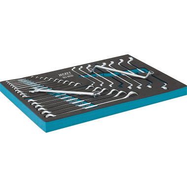 HAZET Combination spanner / double ring spanner set - external double ...