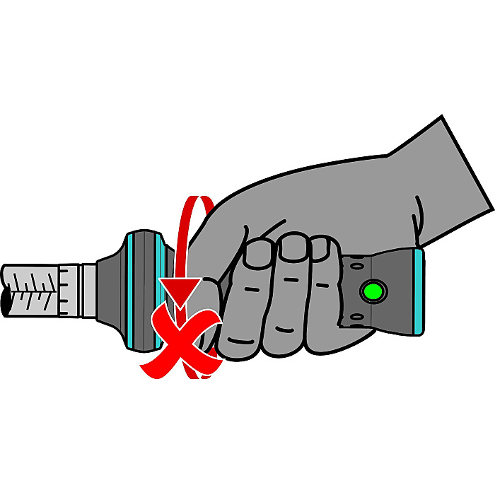 HAZET Torque wrench - Nm min-max: 200?500 Nm - Tolerance: 2% - Solid ...