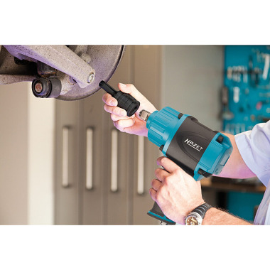 HAZET Impact XZN screwdriver bit - square 12.5 mm (1/2 inch), external hexagon 24 mm - internal ...