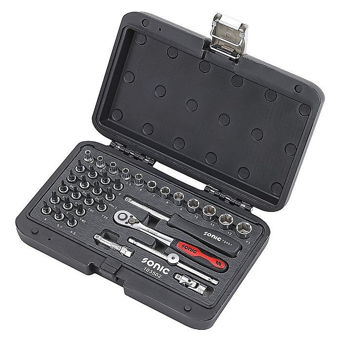 Sonic Socket & bit set 1/4’’, 35 pieces BMCS 103502 4715898540250 ...