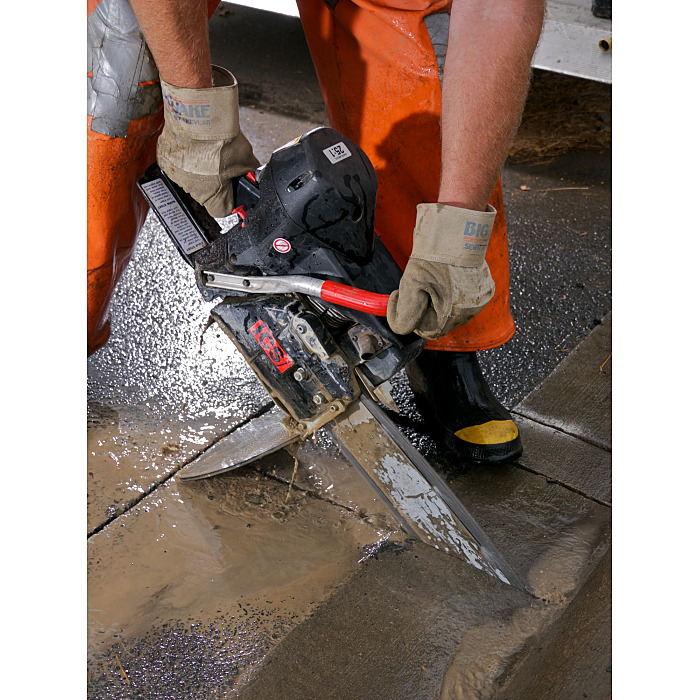 ICS Betonkettensäge 680ES GC-12 Sägen-Komplettpaket, mit 30 cm Schwert & FORCE3-29 Kette 584291 ...