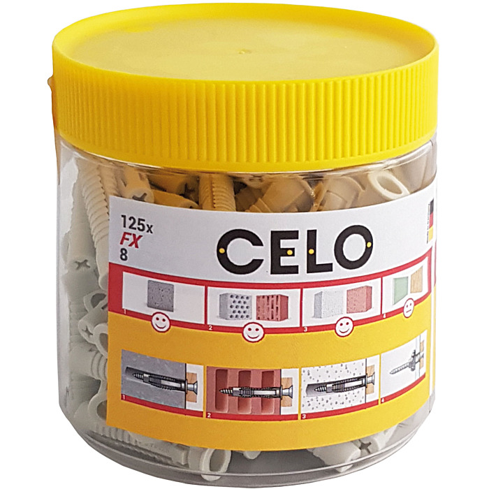 CELO Dübel FX 8 in der Runddose - Apolo MEA 98EXPFX 4250438907327 ...