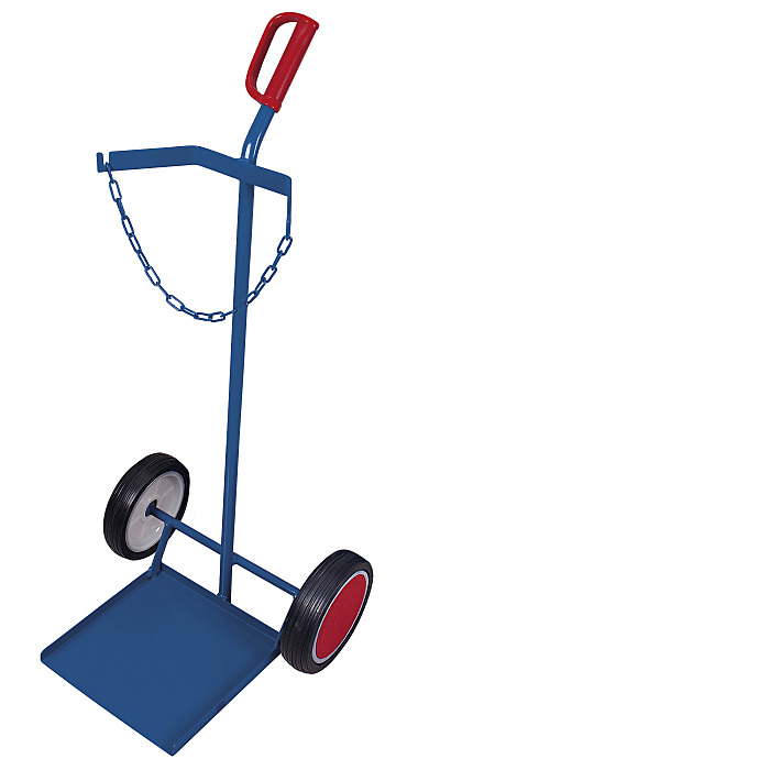 VARIOfit Steel cylinder trolley for propane cylinder External ...