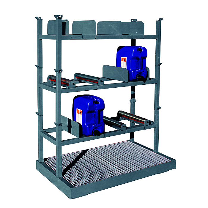 Eichinger Fass-Abfüllstation zum Konfigurieren, 2272.5 feuerverzinkt: Gitterrost für ...