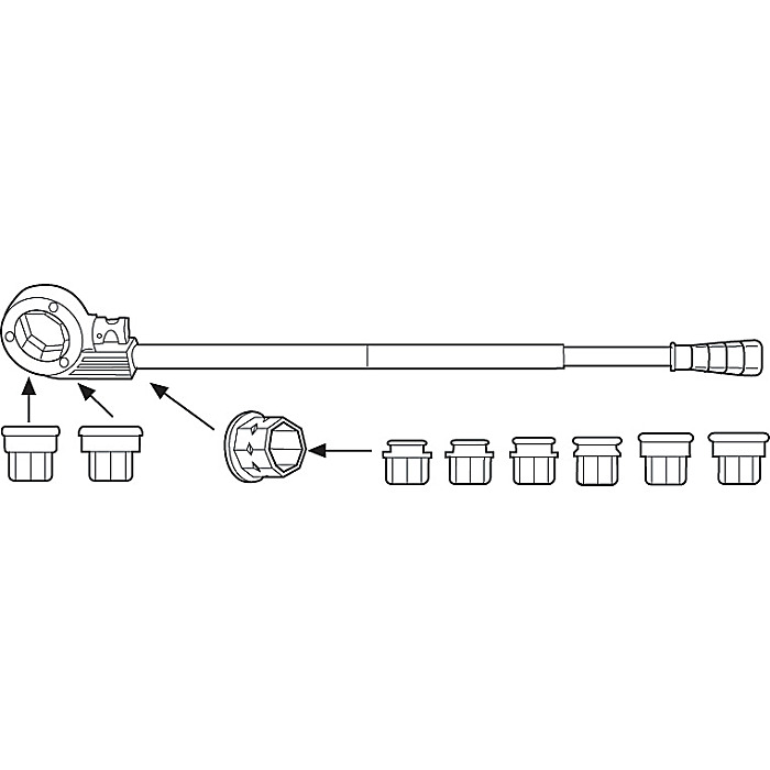 Rothenberger Tapping case, SUPER CUT, 3/8 - 2 070891X 4004625708910 ...