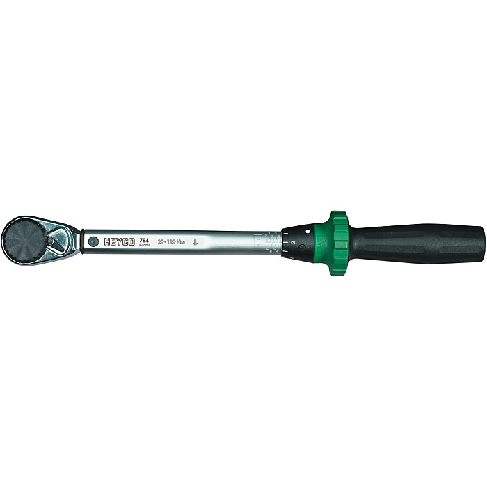 Heyco Torque Wrenches VARITORQUE with Reversible Ratchet VARICAT, 1/2 ...