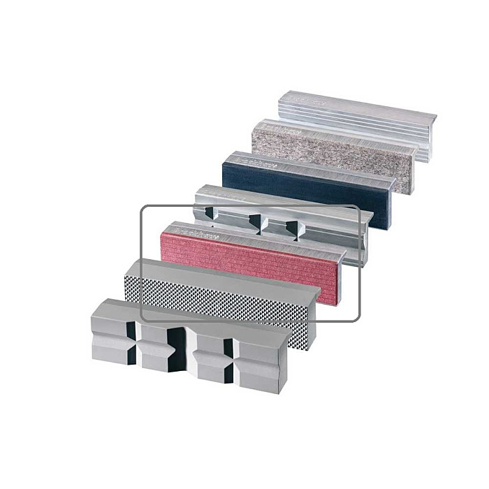 HEUER Mordazas supletorias tipo F para tornillo de banco 140mm 111140 ...