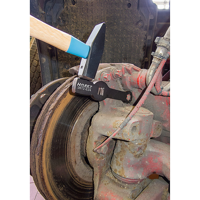 HAZET Llave de impacto TORX® con 2 superficies de impacto - hueco ...