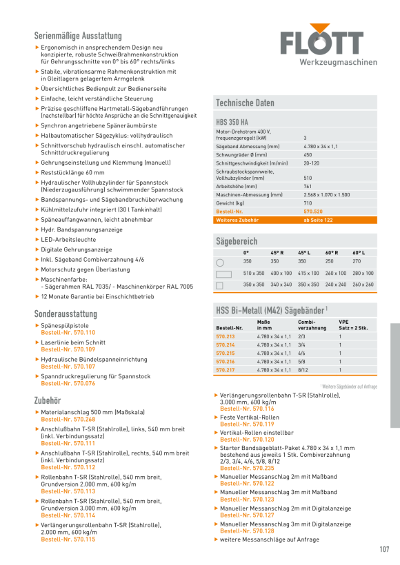 Flott Man.Messanschlag 2m Maßband HBS 350/450 HA/ANC 570122 ...