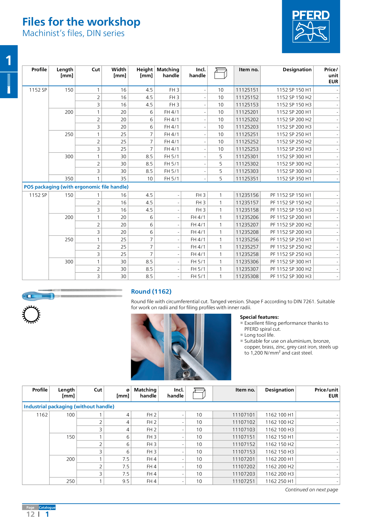 PFERD-tools main catalogue chamfering grinding cutting deburring - Page 32