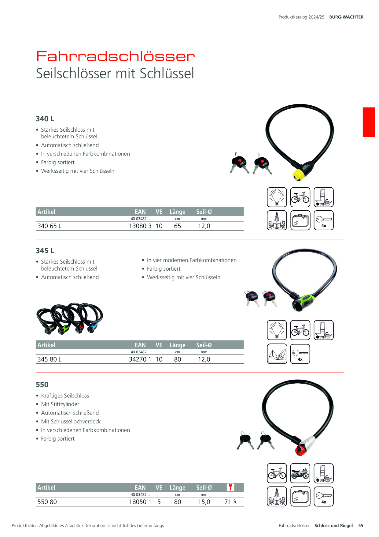 BURG-WÄCHTER Hauptkatalog - Seite 55