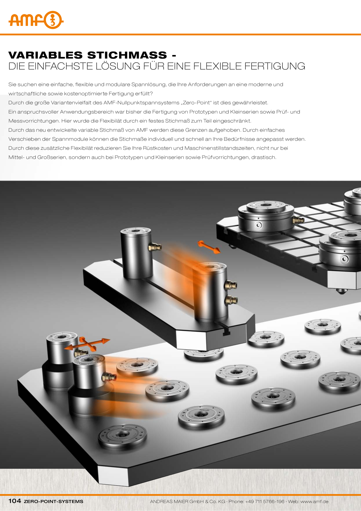 AMF Katalog ZERO-POINT SYSTEMS - Seite 104