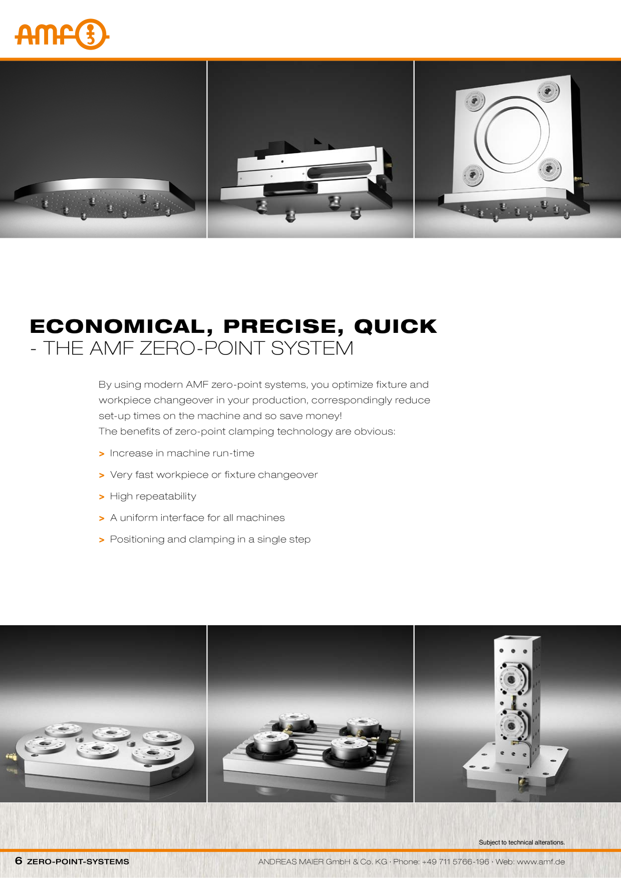 AMF Catalogue ZERO-POINT SYSTEMS - Página 6