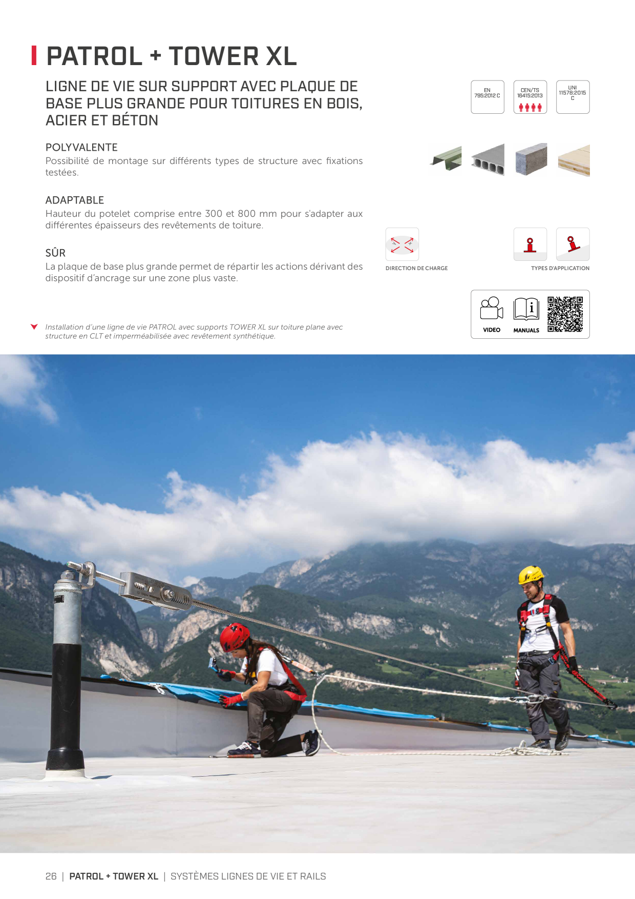 Rothoblaas - Systèmes antichute et dispositifs de sécurité - Page 26