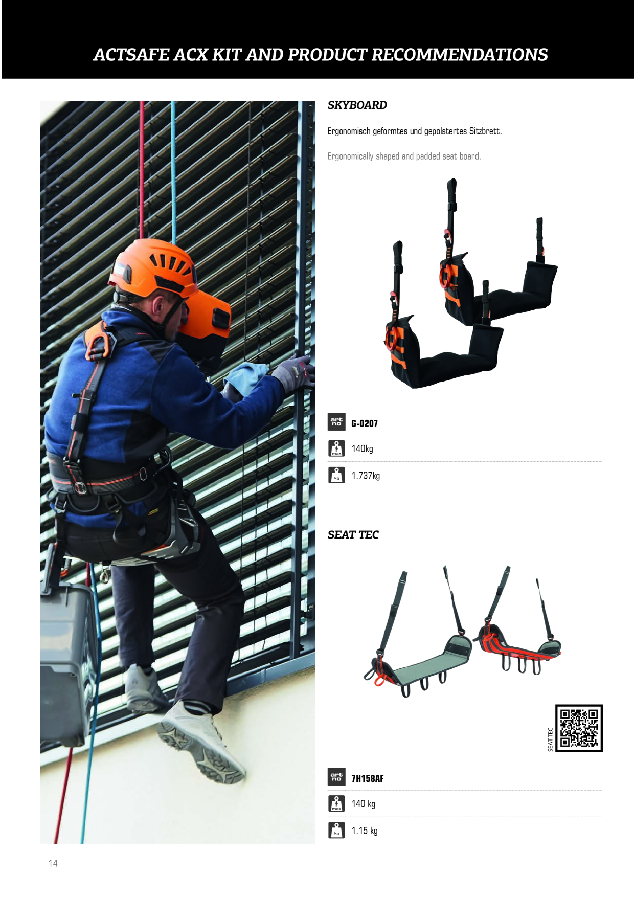 SKYLOTEC Actsafe ACX Rope winch Brochure Cable Winch Static Rope ...