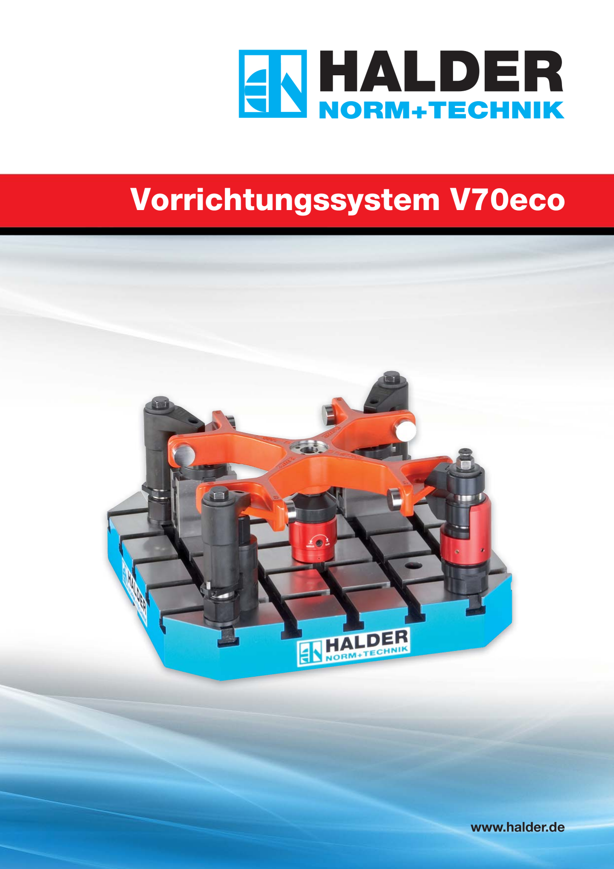 HALDER Katalog Vorrichtungssystem V70eco Grundplatten und Aufspannkörper