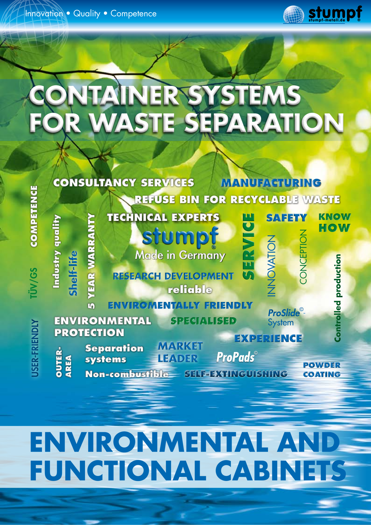 Stumpf Metall Main Catalogue Container Systems Cabinets