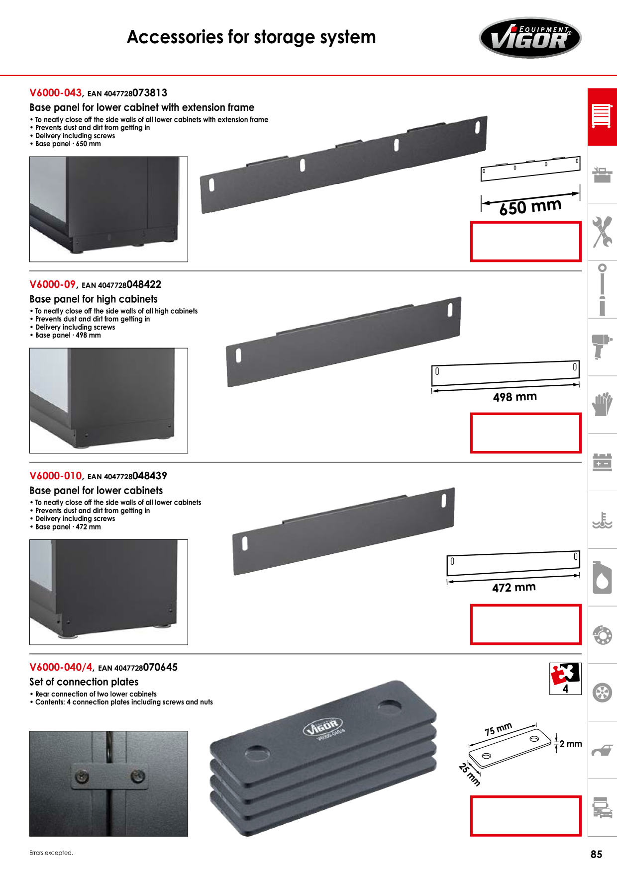 VIGOR main catalogue - Page 87