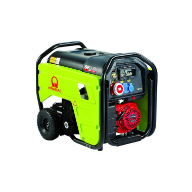 PRAMAC Stromerzeuger SP 8000 - THI ISO AVR IP54 - 230V / 400V - BENZIN ...